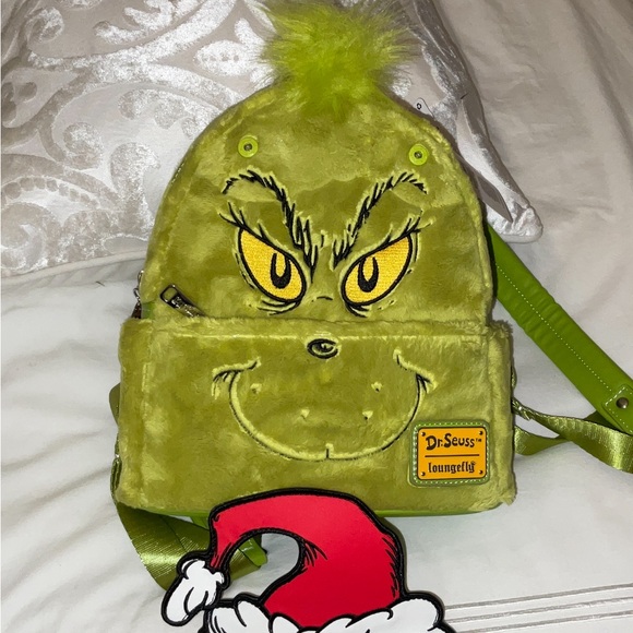 Loungefly | Bags | Loungefly Dr Seuss The Grinch Cosplay Mini Backpack ...